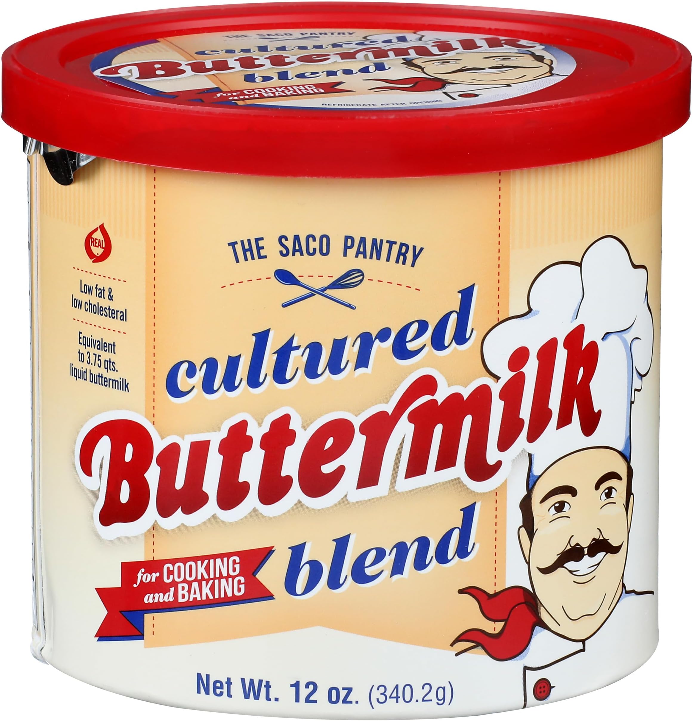 Amazon.com: Saco Cultured Buttermilk for Cooking and Baking, Powdered ...