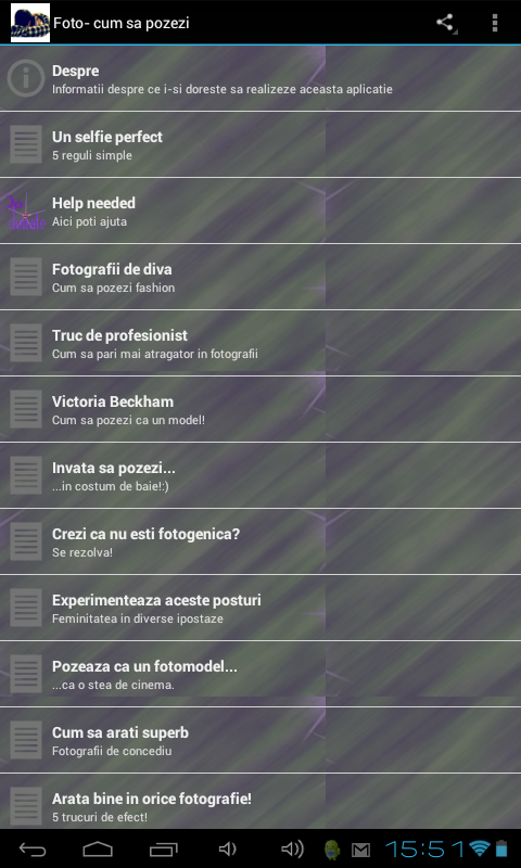 Foto- cum sa pozezi profi - App on Amazon Appstore