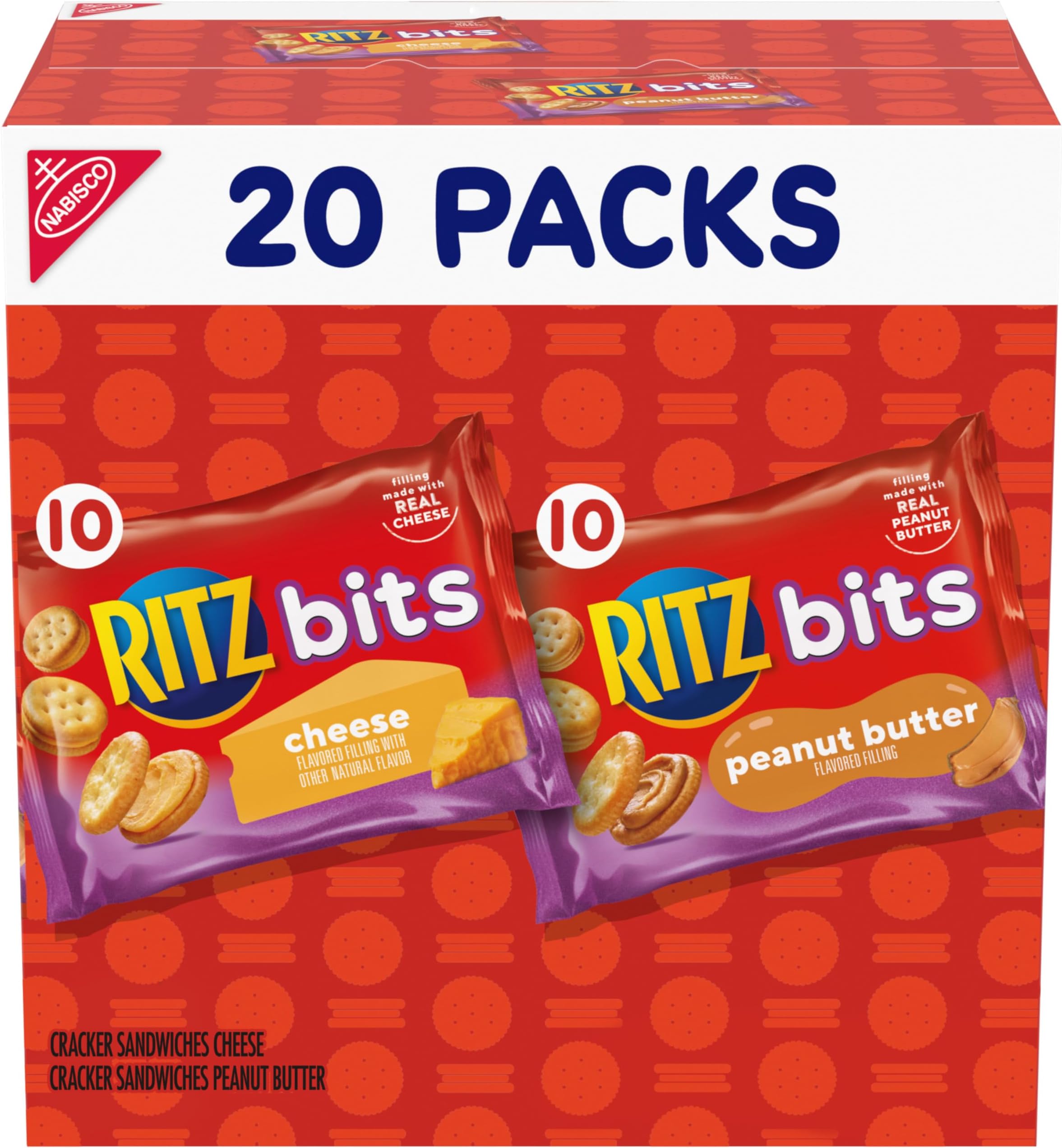 Amazon.com: Nabisco Cracker Variety Pack, RITZ Toasted Chips, Wheat ...