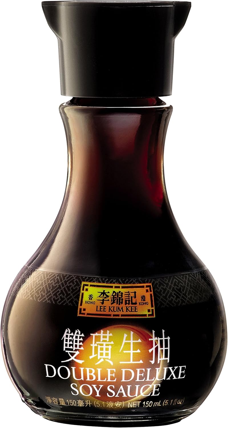 Lee Kum Kee Double Deluxe Soy Sauce 150 ml (Pack of 2) : Amazon.co.uk ...