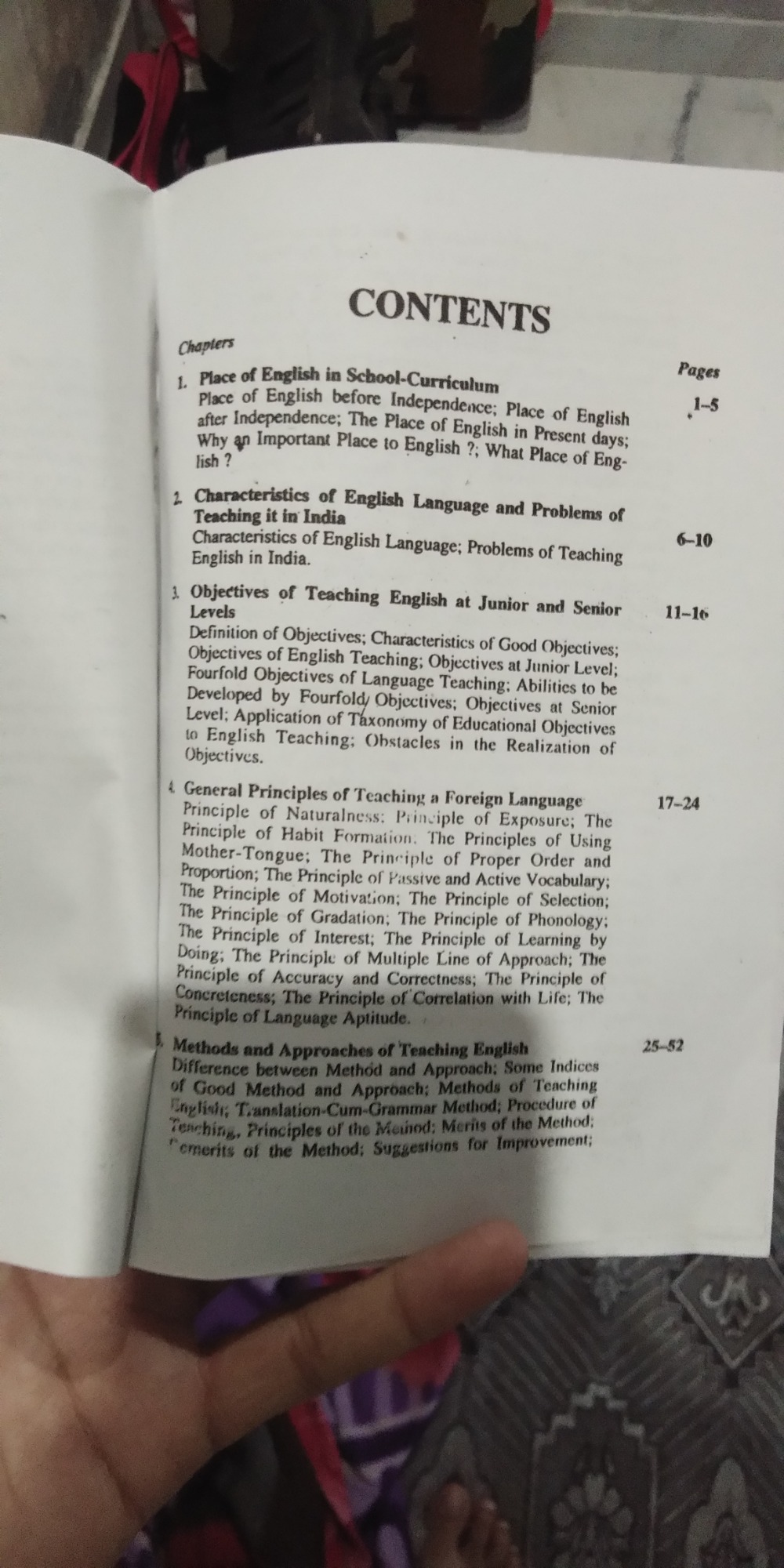 Teaching English In India (According to B.Ed syllabus of Madhya Pradesh ...