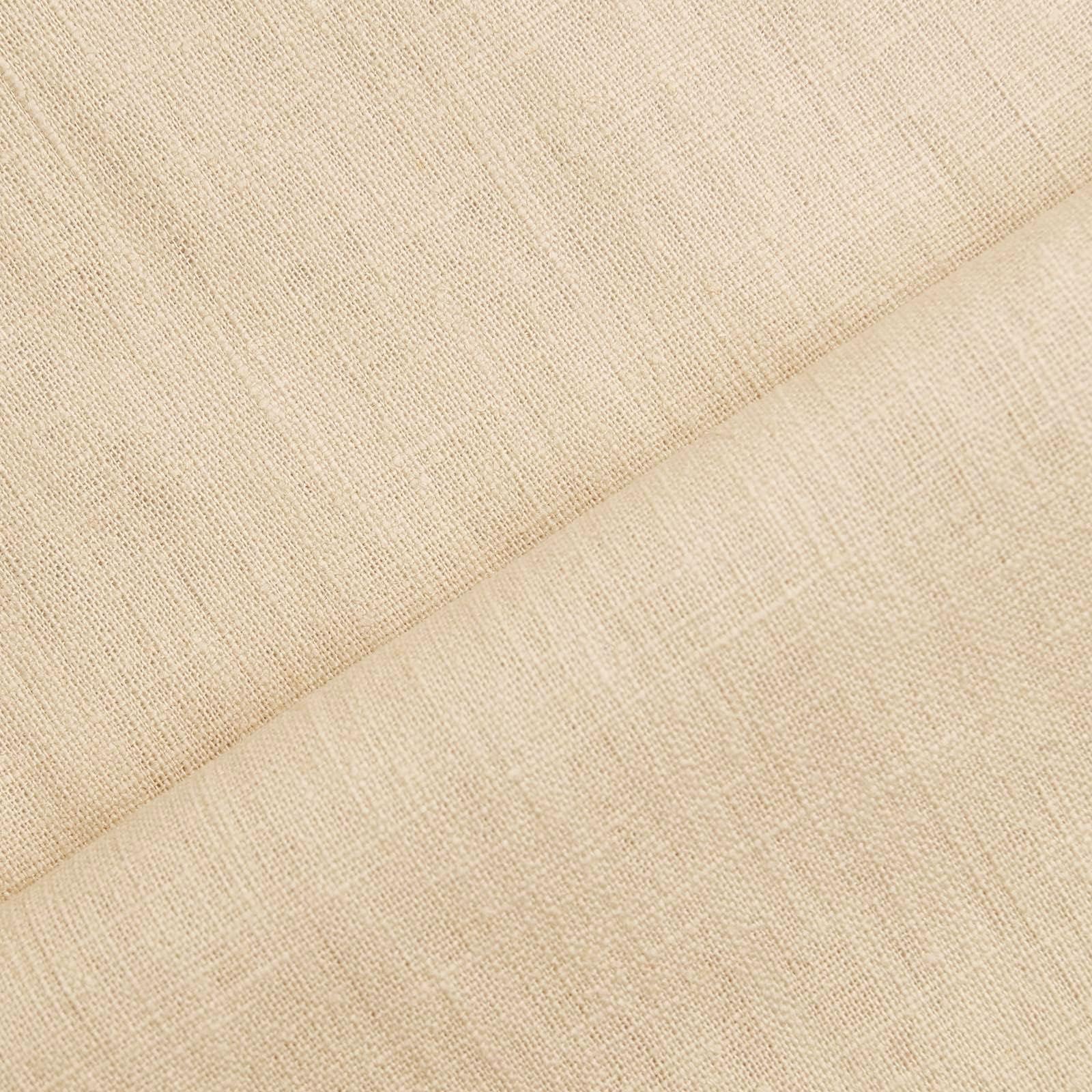 Holmar - tissu en lin - au mètre - pré lavé - 20 couleurs - beige ...