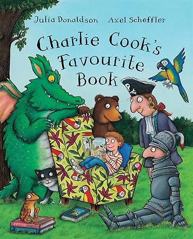Charlie Cook's Favourite Book Board Book: Donaldson, Julia ...