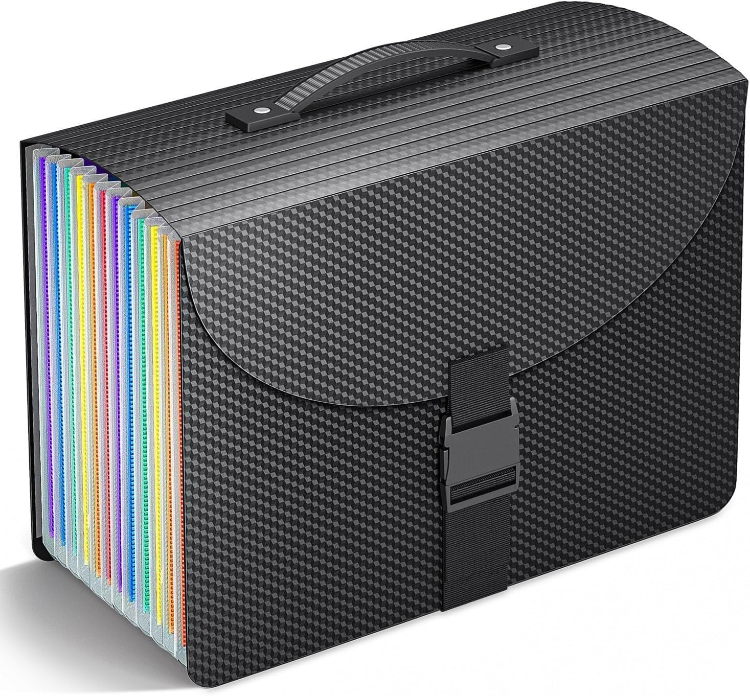 Paperchase Kraft Expanding Case File, File Organiser, Document Storage ...