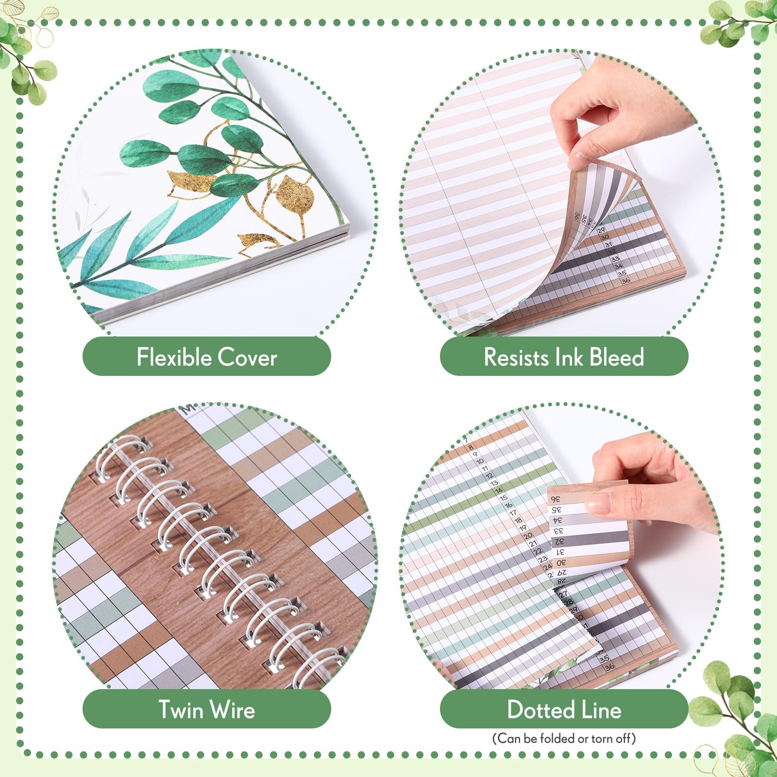 Snapklik.com : Fuyoooo Teacher Record Book Teacher Grade Book Spiral Bound Record Class ...