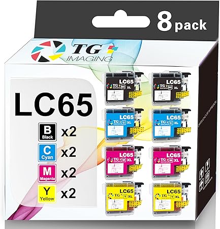 Amazon.com: TG Imaging Compatible LC65 Ink Cartridge Replacement for ...