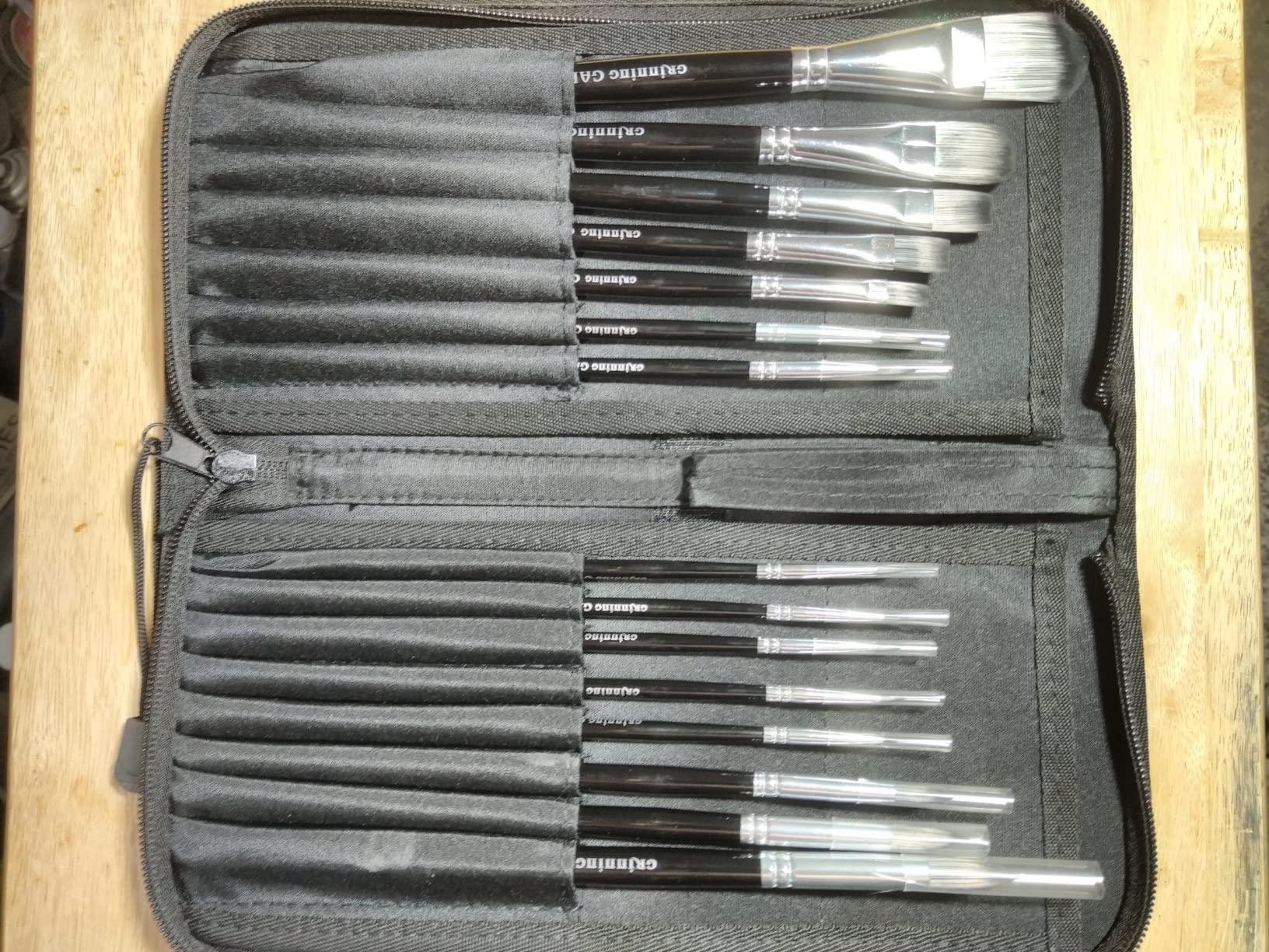 Acrylic Hobby Miniature Paint Brushes - 15 Precision Model Painting ...