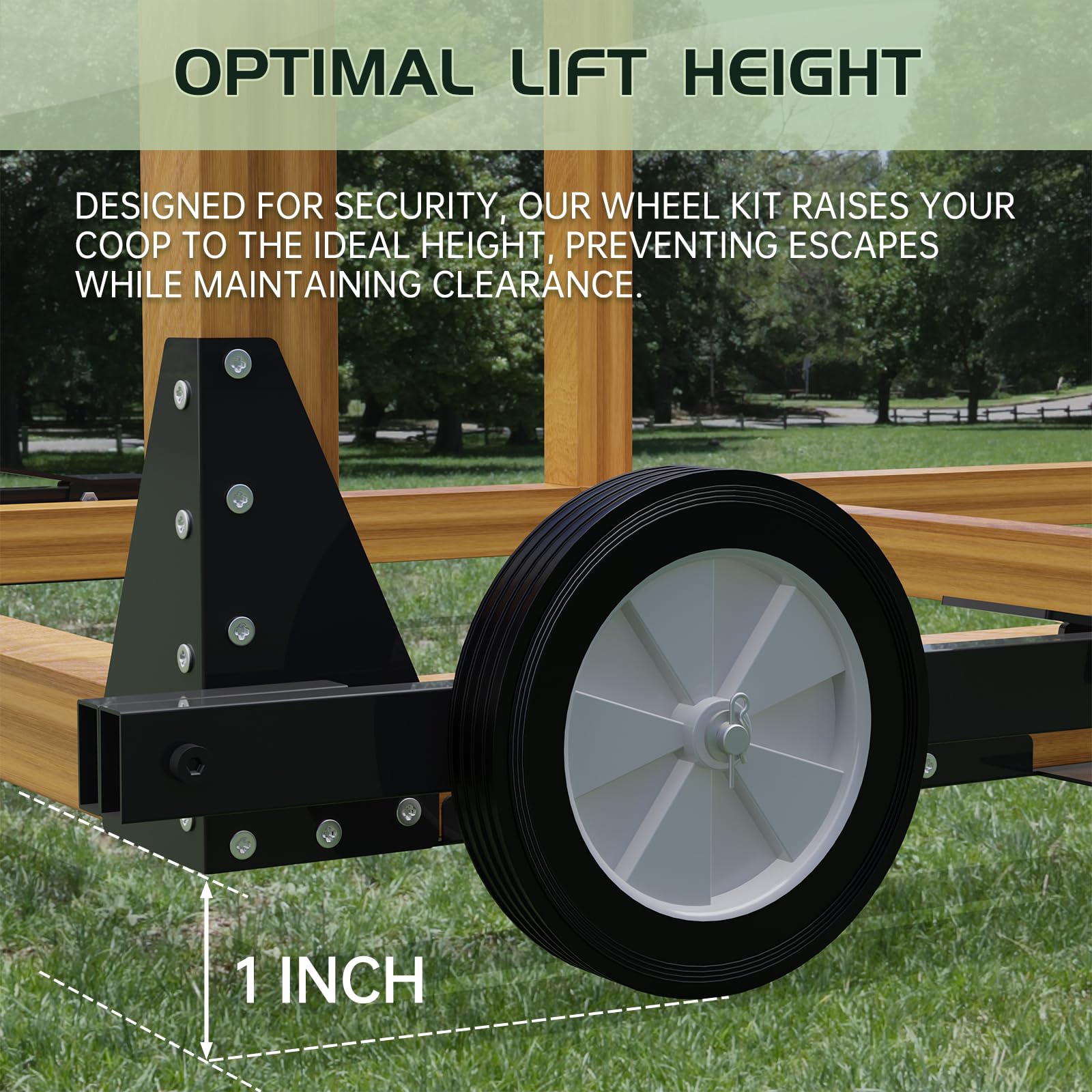 Chicken Tractor Wheel Lift Blueprints Aart's Hoop Coop / Chicken