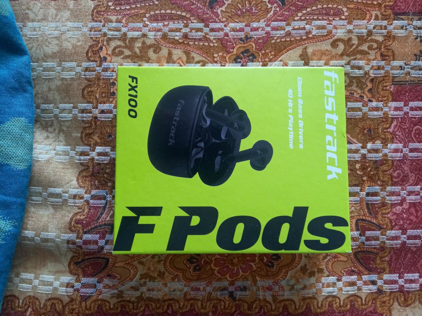 Fastrack Fpods(New Launch) FX100 Bluetooth TWS In-Ear Earbuds with 40 ...