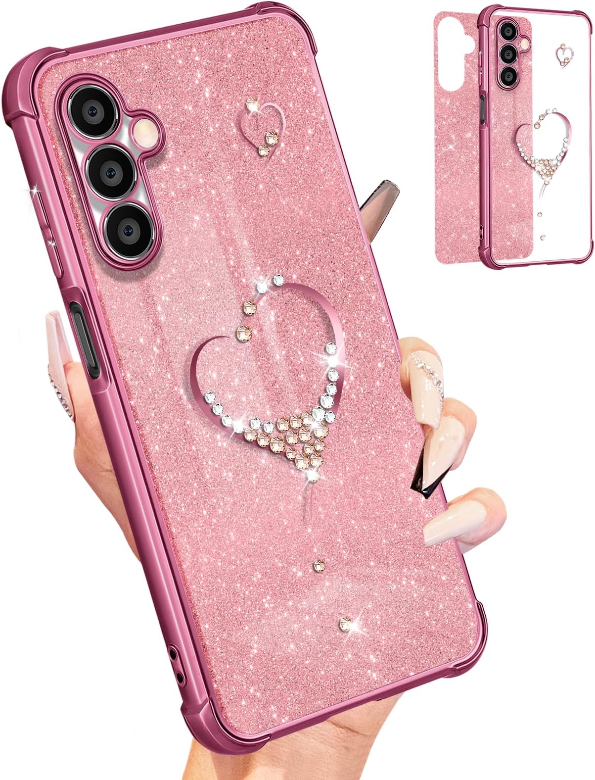 Amazon.com: Easyscen for Samsung Galaxy A15 5G Phone Case with Ring ...