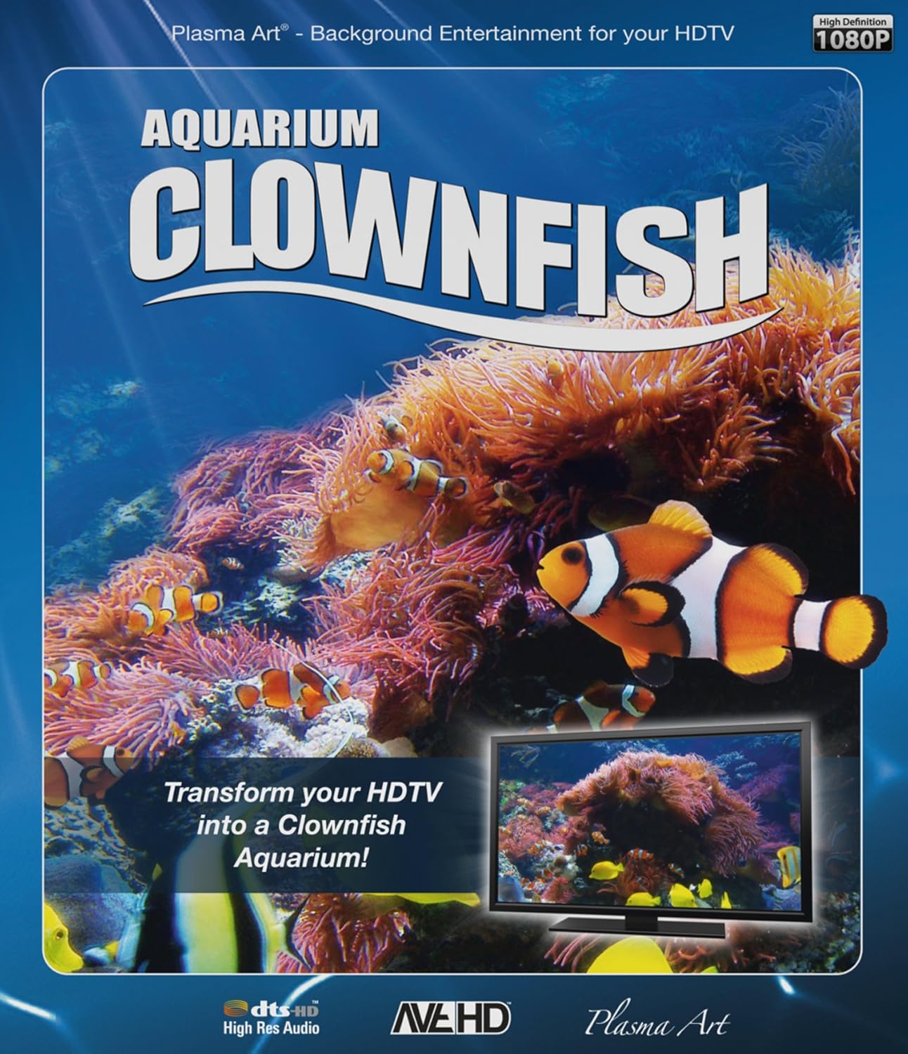 Amazon.com: Aquarium Clownfish [Blu-ray] : Plasma Art: Movies & TV