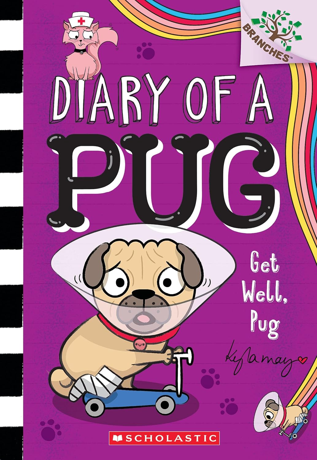 Amazon.com: Get Well, Pug: A Branches Book (Diary of a Pug #12 ...