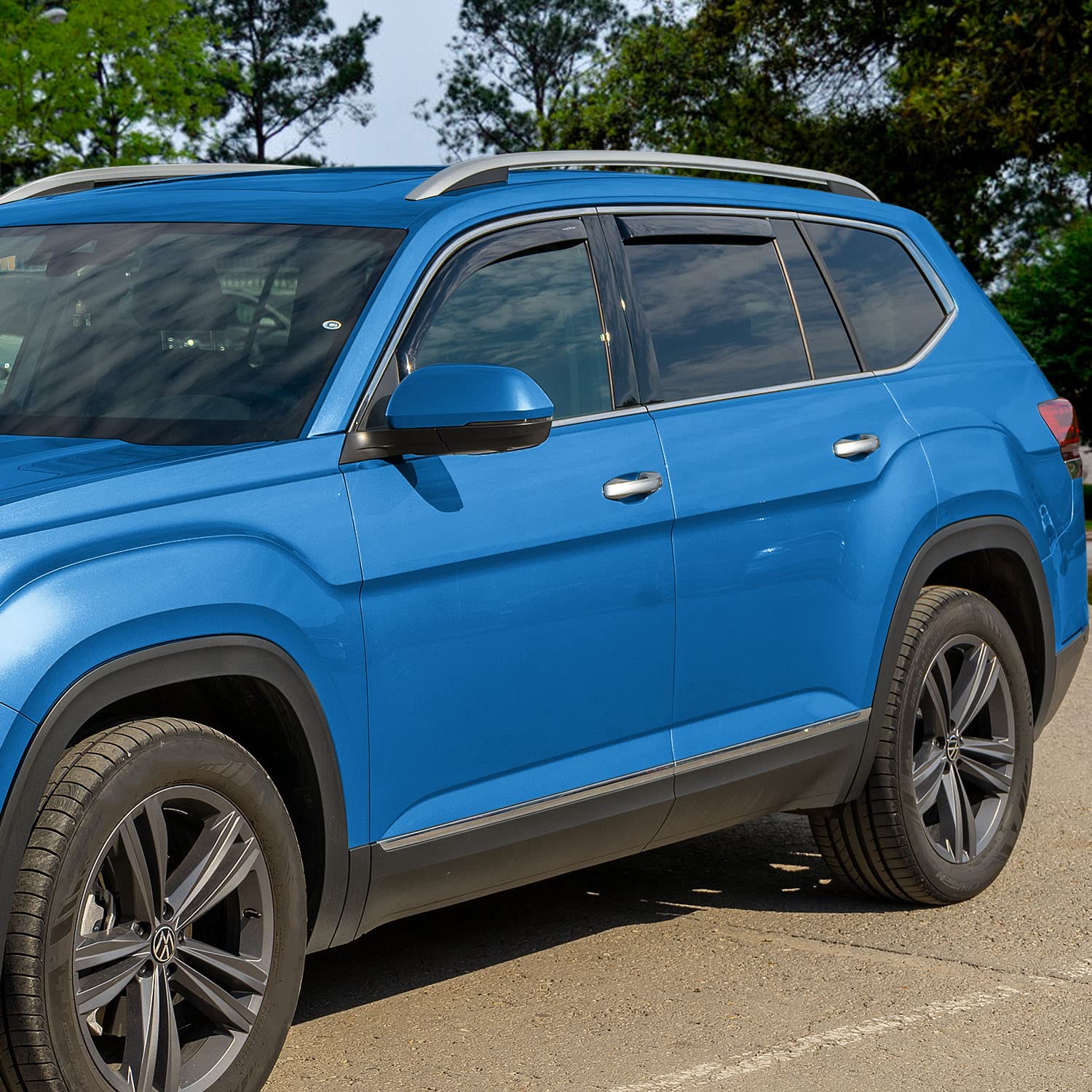 Goodyear Shatterproof in-Channel Window Deflectors for Volkswagen (VW ...