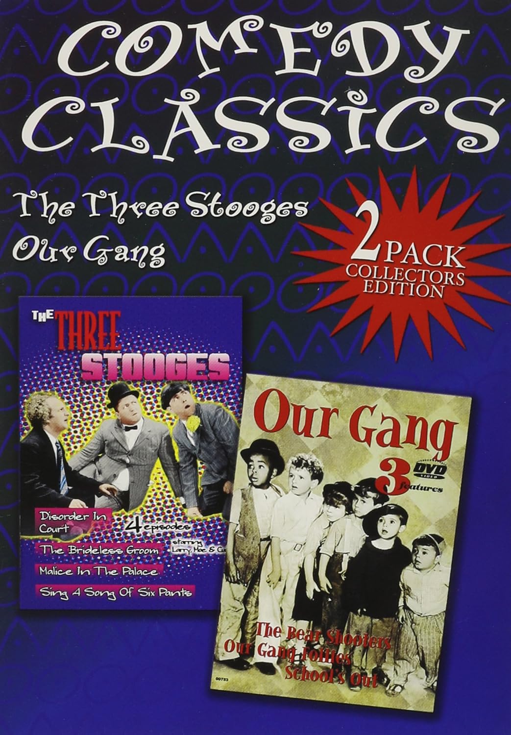 Amazon.com: Comedy Classics: The Three Stooges/Our Gang : Cooper ...