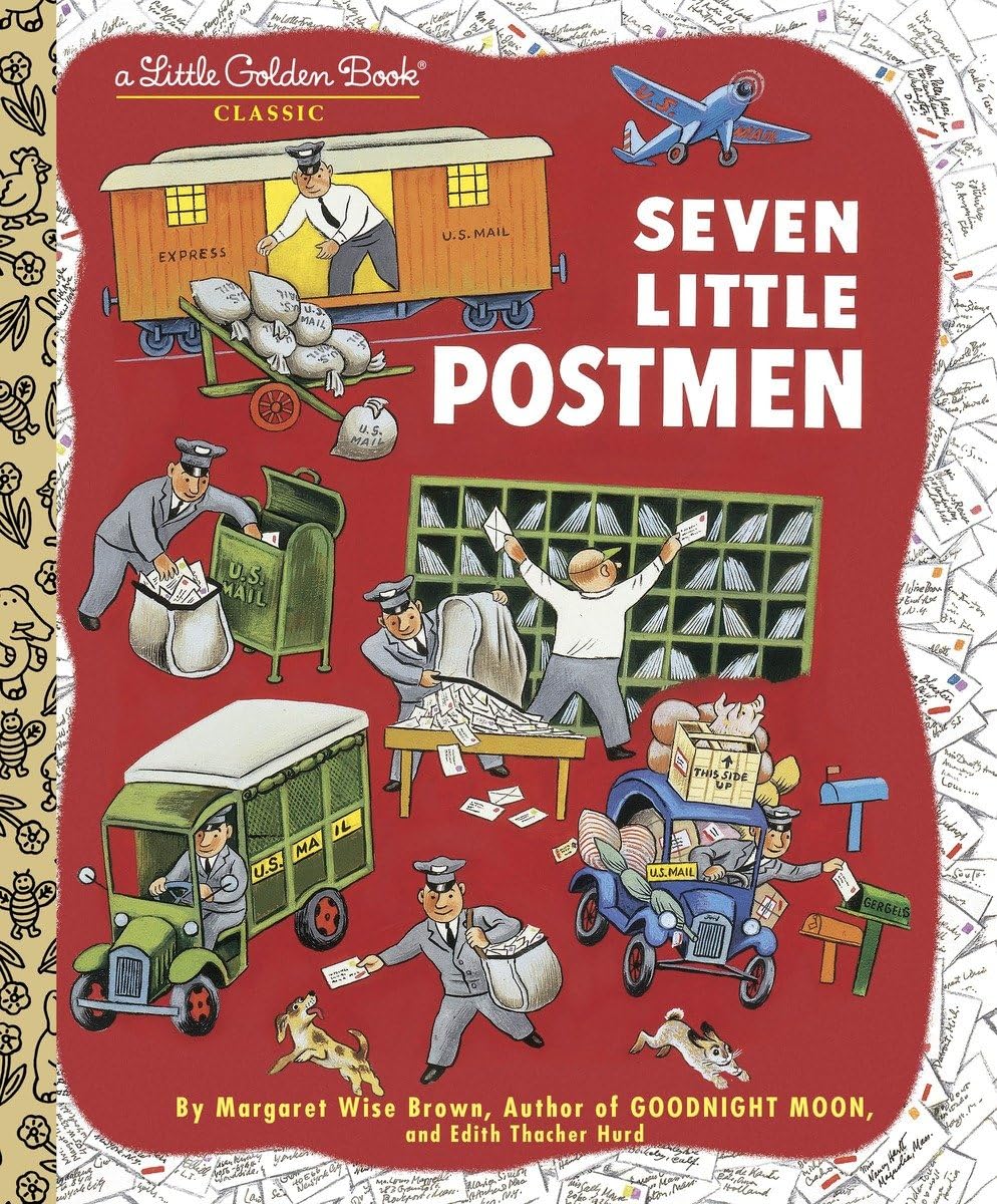 Amazon.com: Seven Little Postmen (A Little Golden Book): 9780307960375 ...
