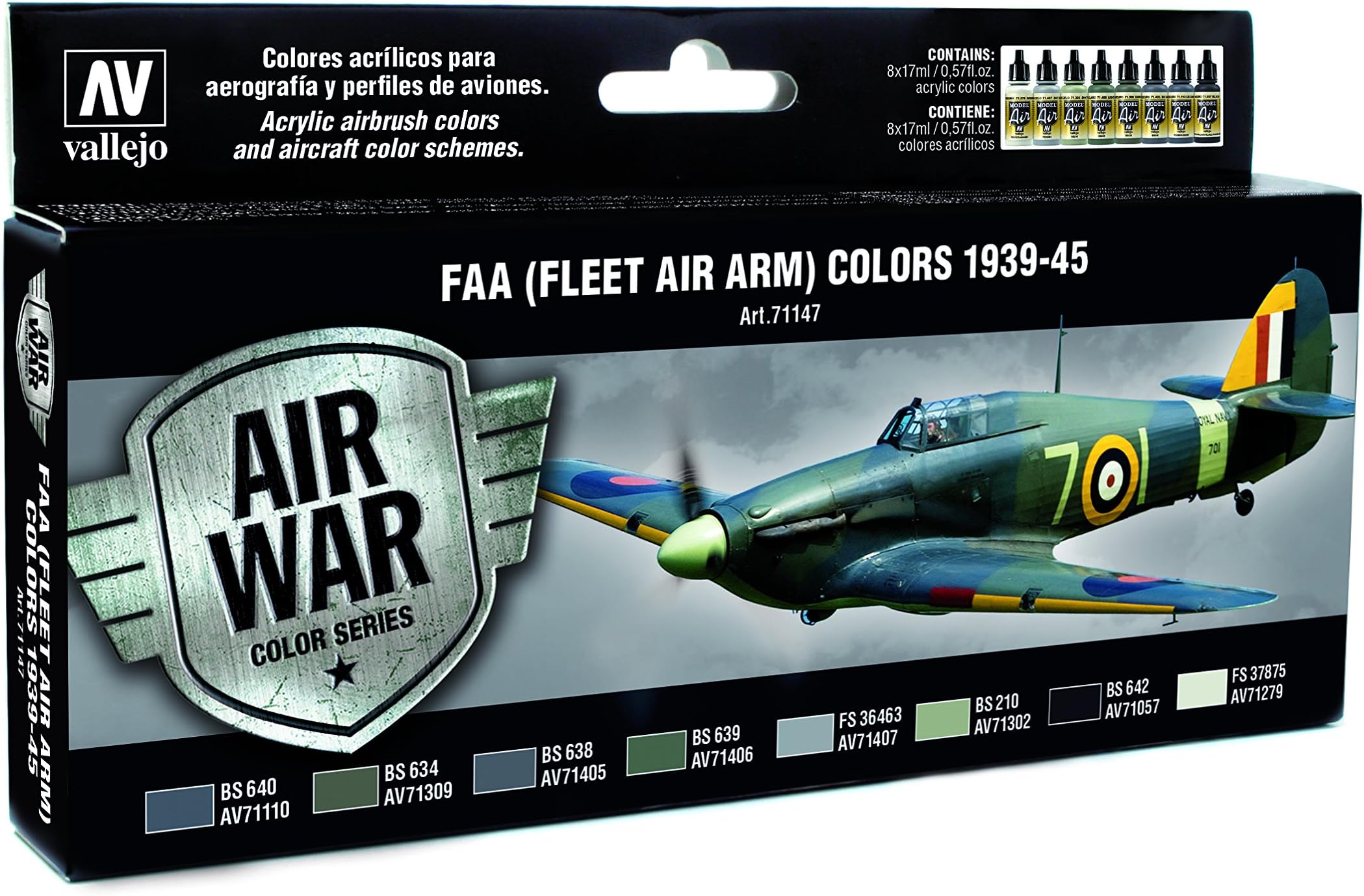 AK Interactive WWII RAF Temperate Land Scheme 3Gen Paint Set : Amazon ...