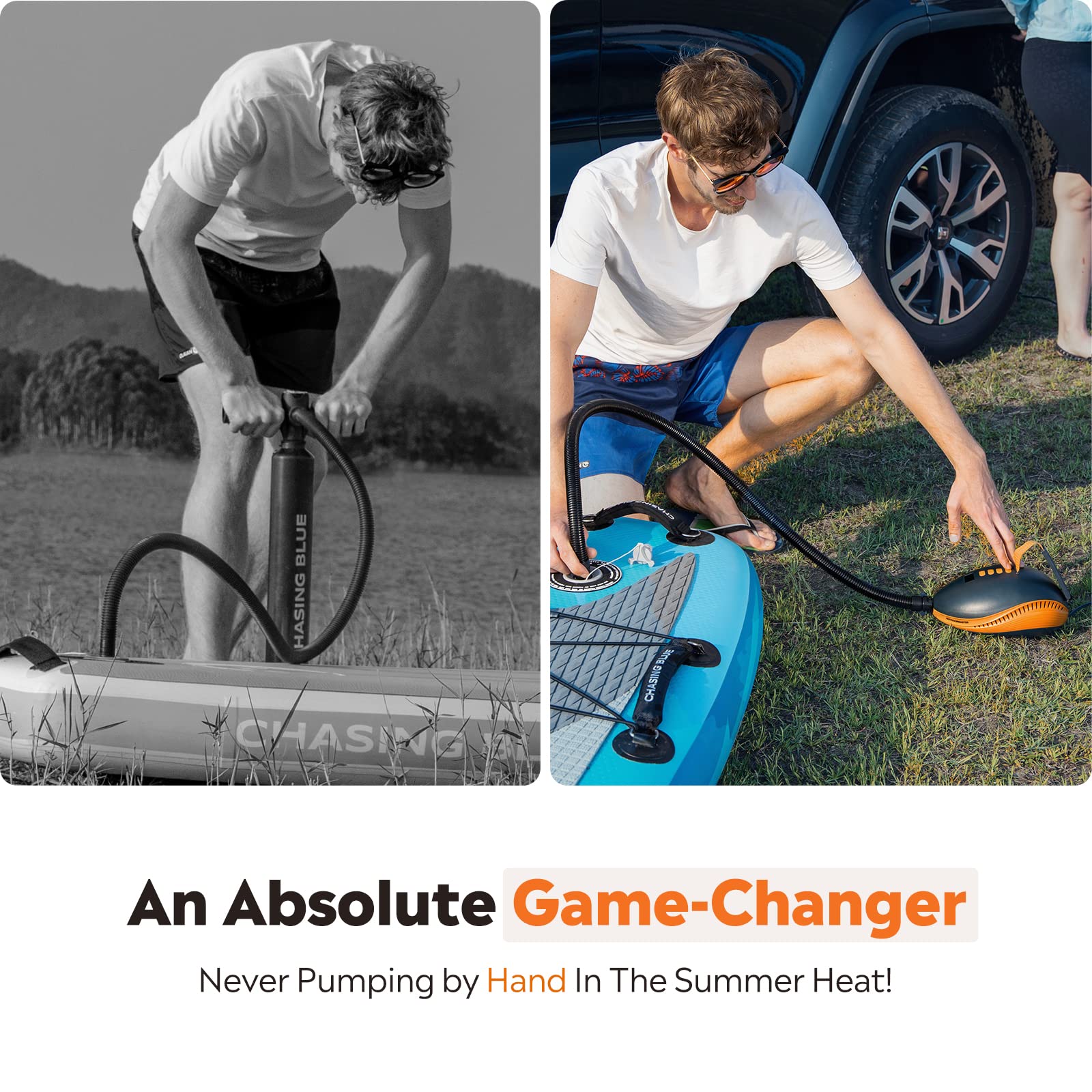 Snapklik.com : OutdoorMaster 20PSI High Pressure Paddle Board Pump ...