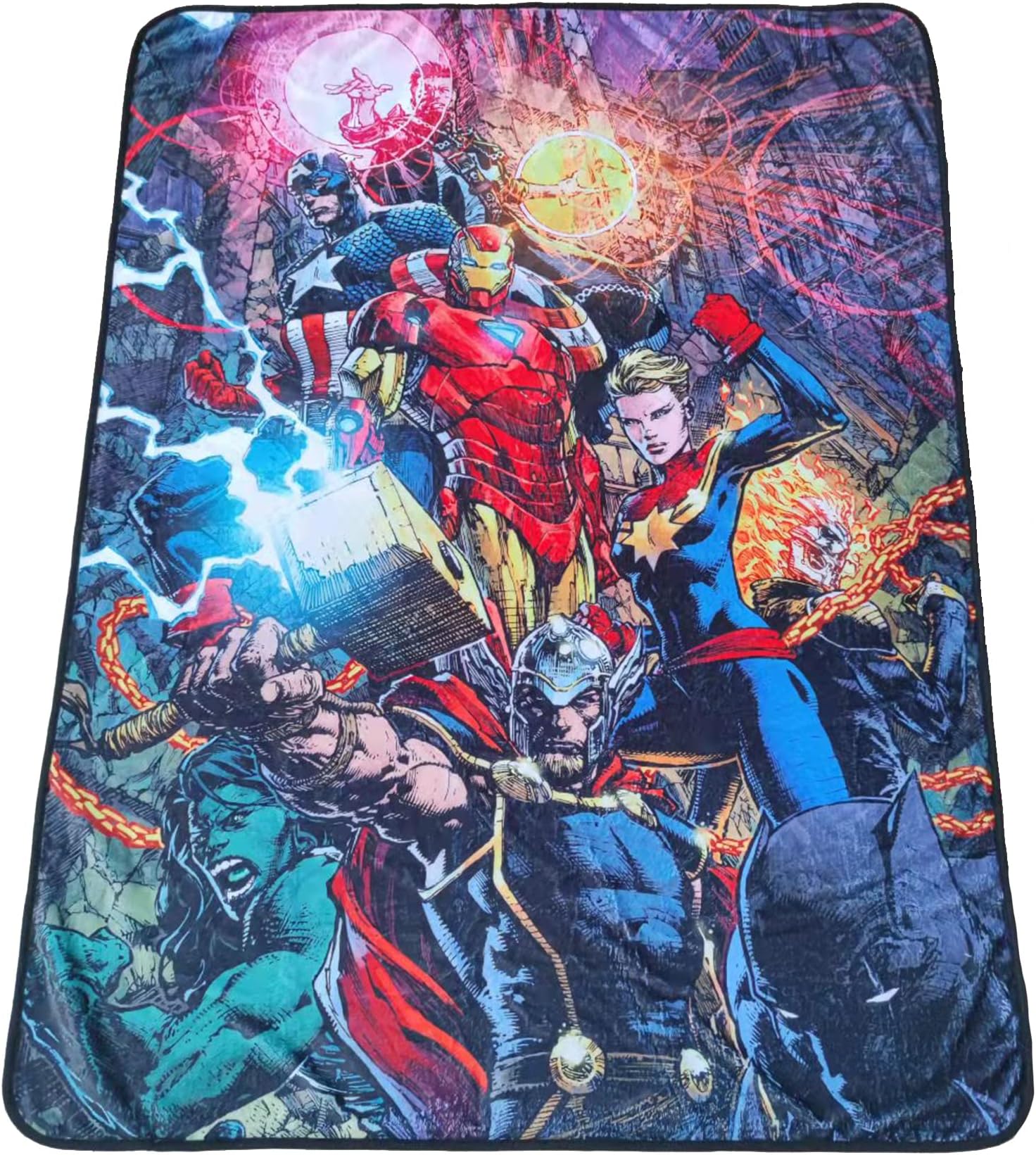 Amazon.com: Marvel Spider-Man Webslinger Flannel Fleece Throw Super ...