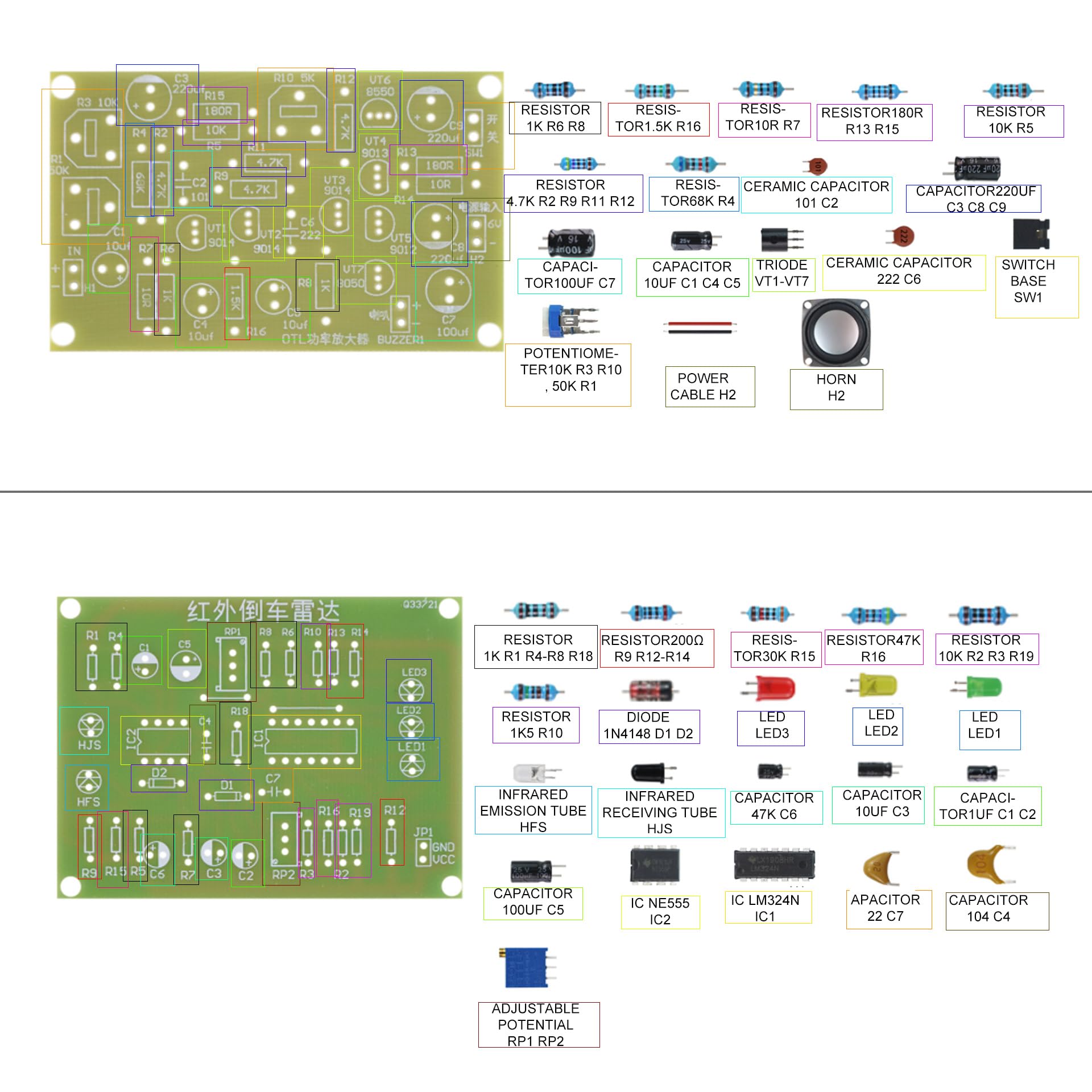 Snapklik.com : YIDAB Soldering Practice Kit 5in1 DIY Electronic Organ 8 ...