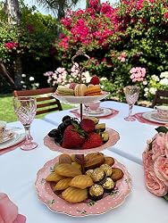 Amazon.com: BTaT- 3 Tier Dessert Stand, Yellow, Afternoon Tea Stand ...