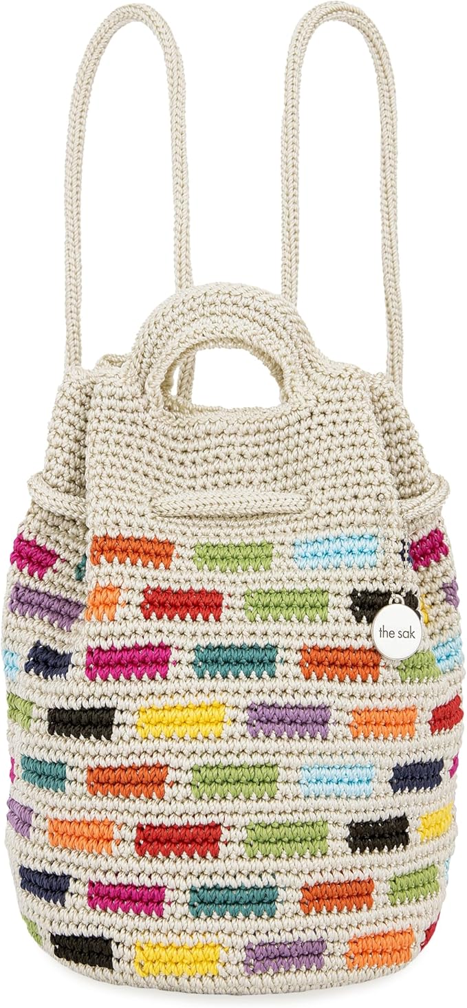 Amazon.com | The Sak Dylan Backpack in Crochet, Dual Shoulder Straps ...