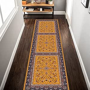 Runners Rug for Hallways Non Slip Washable Entryway Runner Rug 3'x5 ...