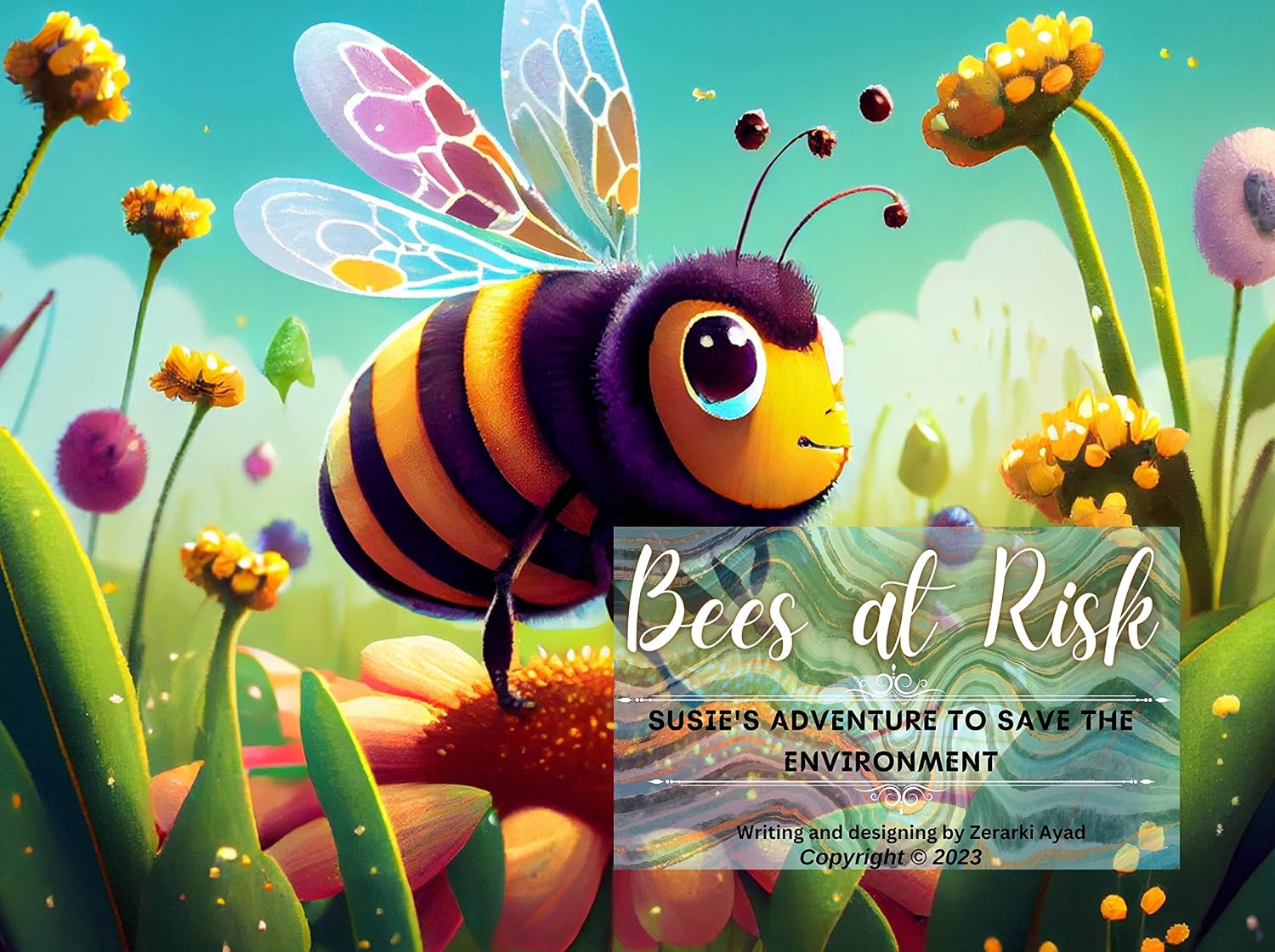 Amazon.com: Bees at Risk: Susie's Adventure to Save the Environment ...