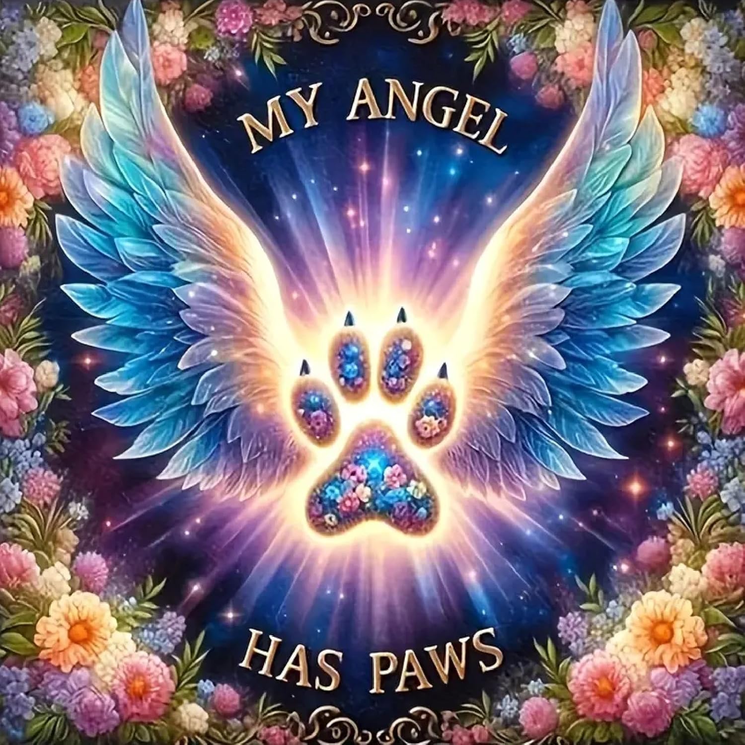 Amazon.com: MOMDEDP 5D Angel Diamond Painting Kits for Adults, Angel ...