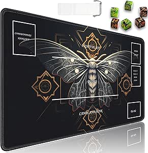 Amazon.com: JVGFYNKL MTG Playmat, 24 x 14 in TCG Playmat with Zones for ...