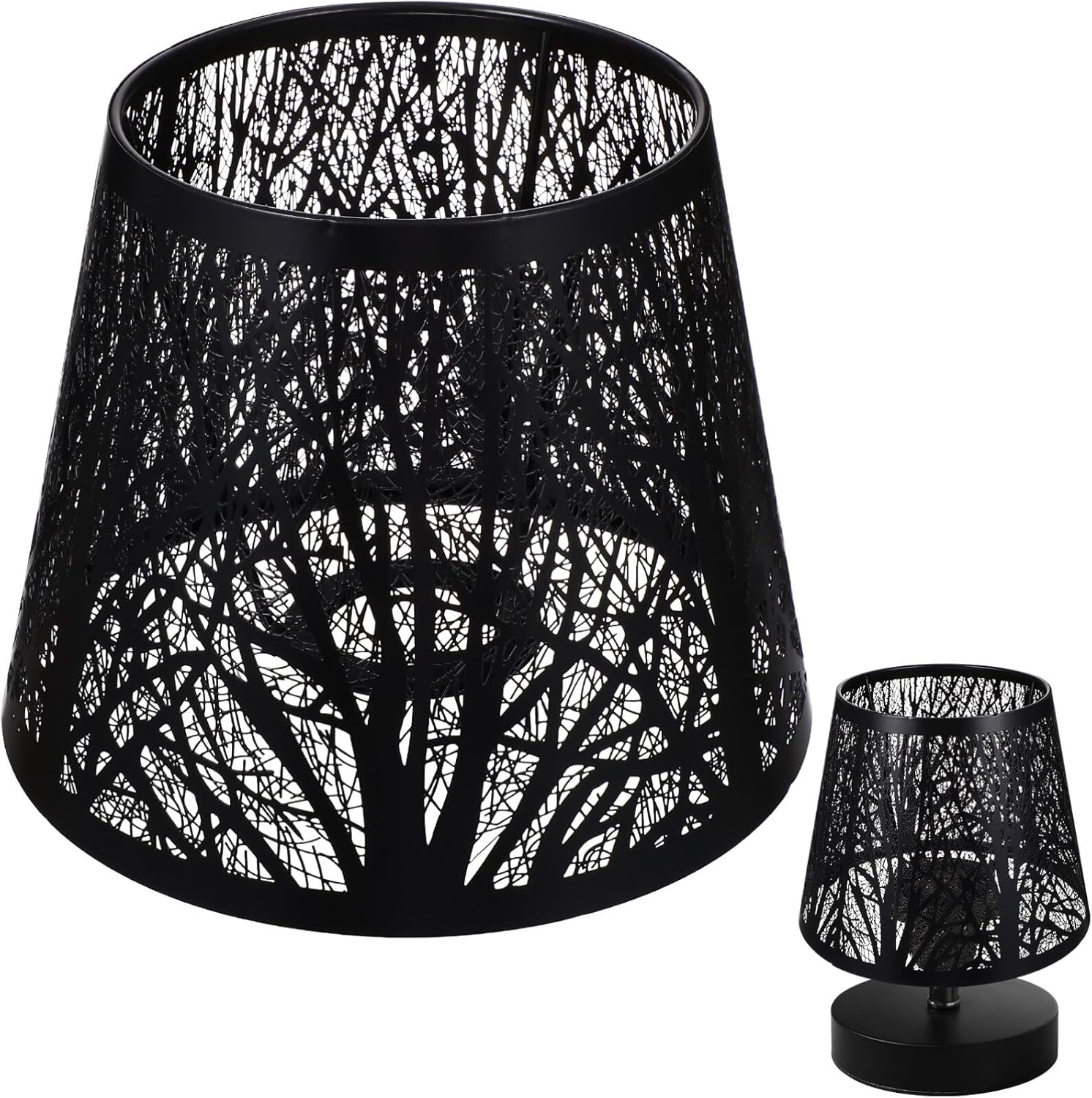 MAGICLULU 1Pcs Hollow Out Chandelier Lampshade Tree Shadow Lamp Shade ...