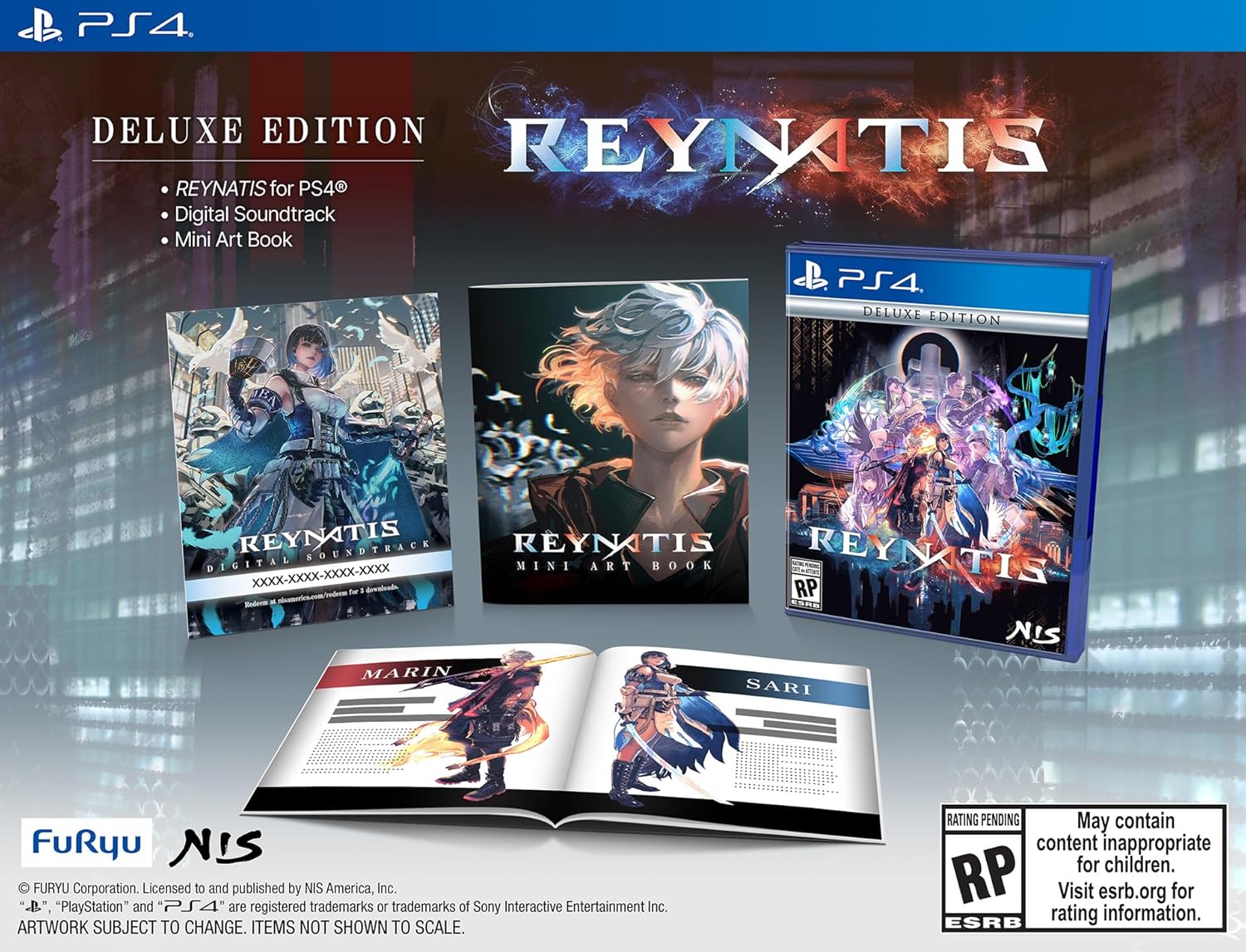 Amazon.co.jp: Reynatis - Deluxe Edition (輸入版:北米) - PS4 : ゲーム