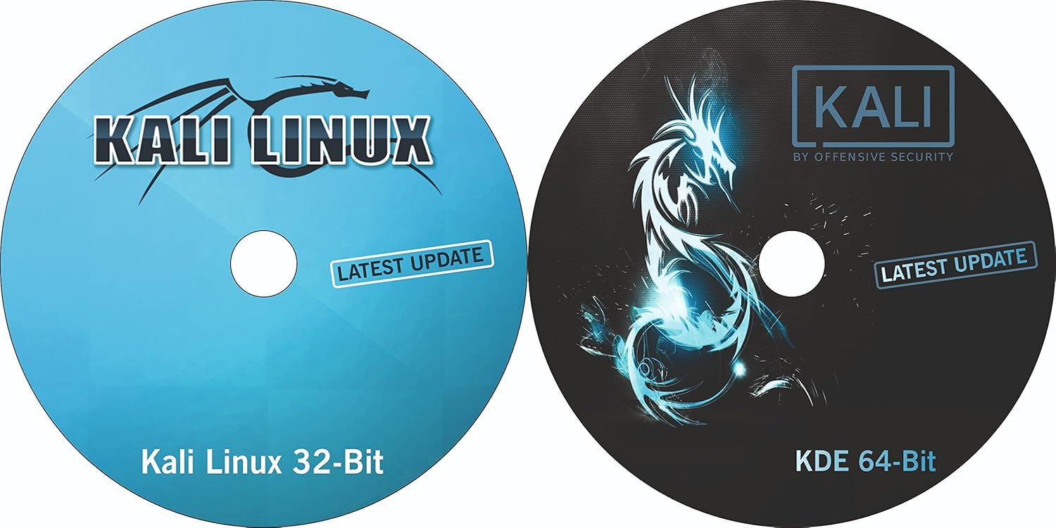 Kali Linux 32 Bit & Kali Linux Kde 64 Bit Bootable Installation 2-DVD ...