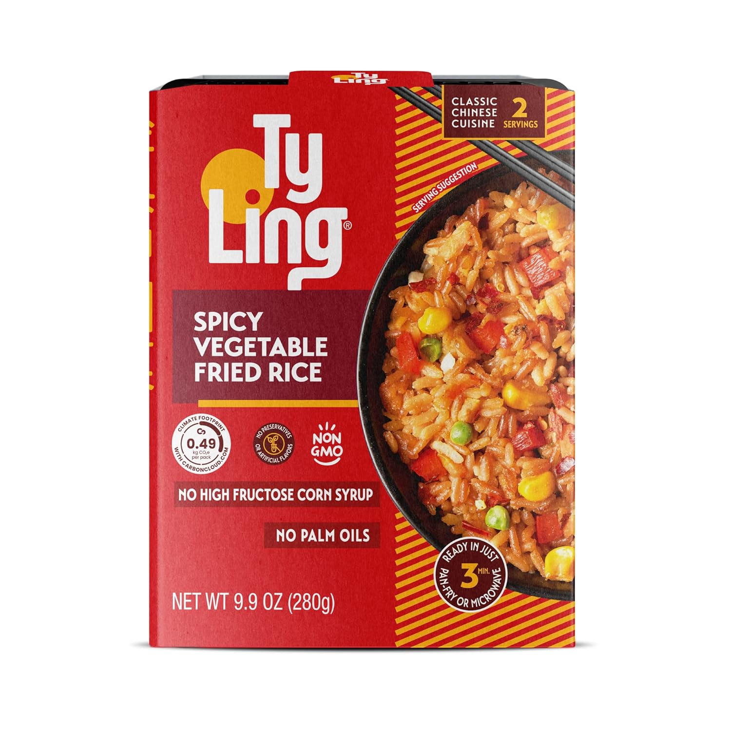 Amazon.com : Spicy Vegetable Fried Rice 9.9oz (Pack of 10) : Grocery ...