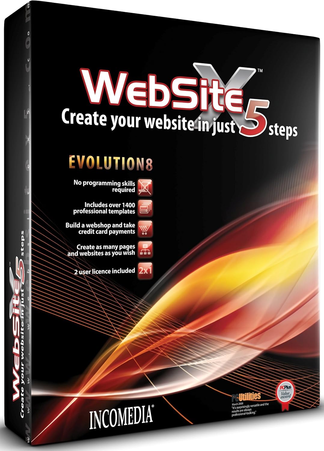 WebSite X5 Evolution 8 (PC CD) : Amazon.co.uk: Software