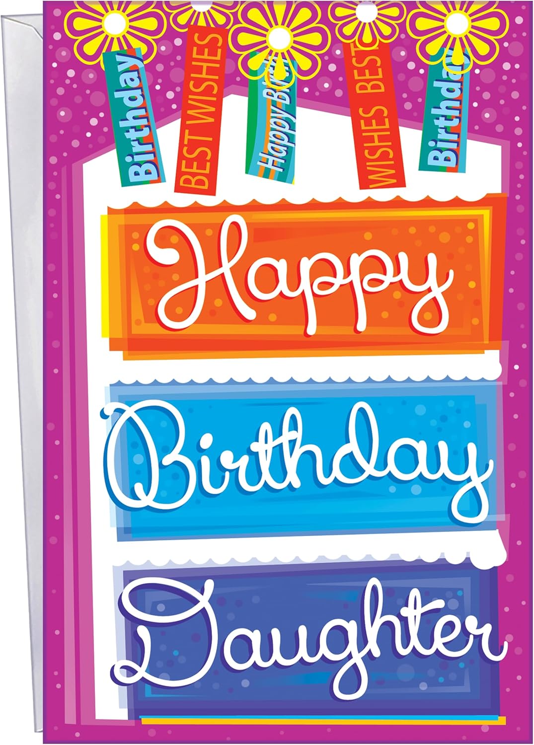 Amazon.com : Chuck's Card-O-Rama - Birthday Card For Daughter - MADE in ...