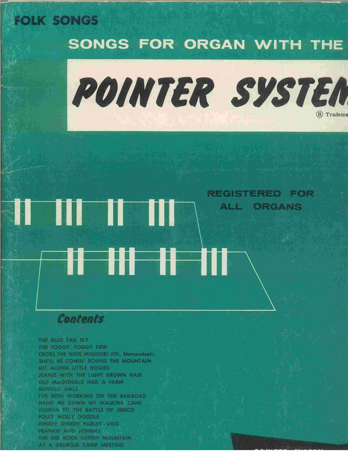 Folk Songs for Organ with the Pointer System: Pointer System: Amazon ...
