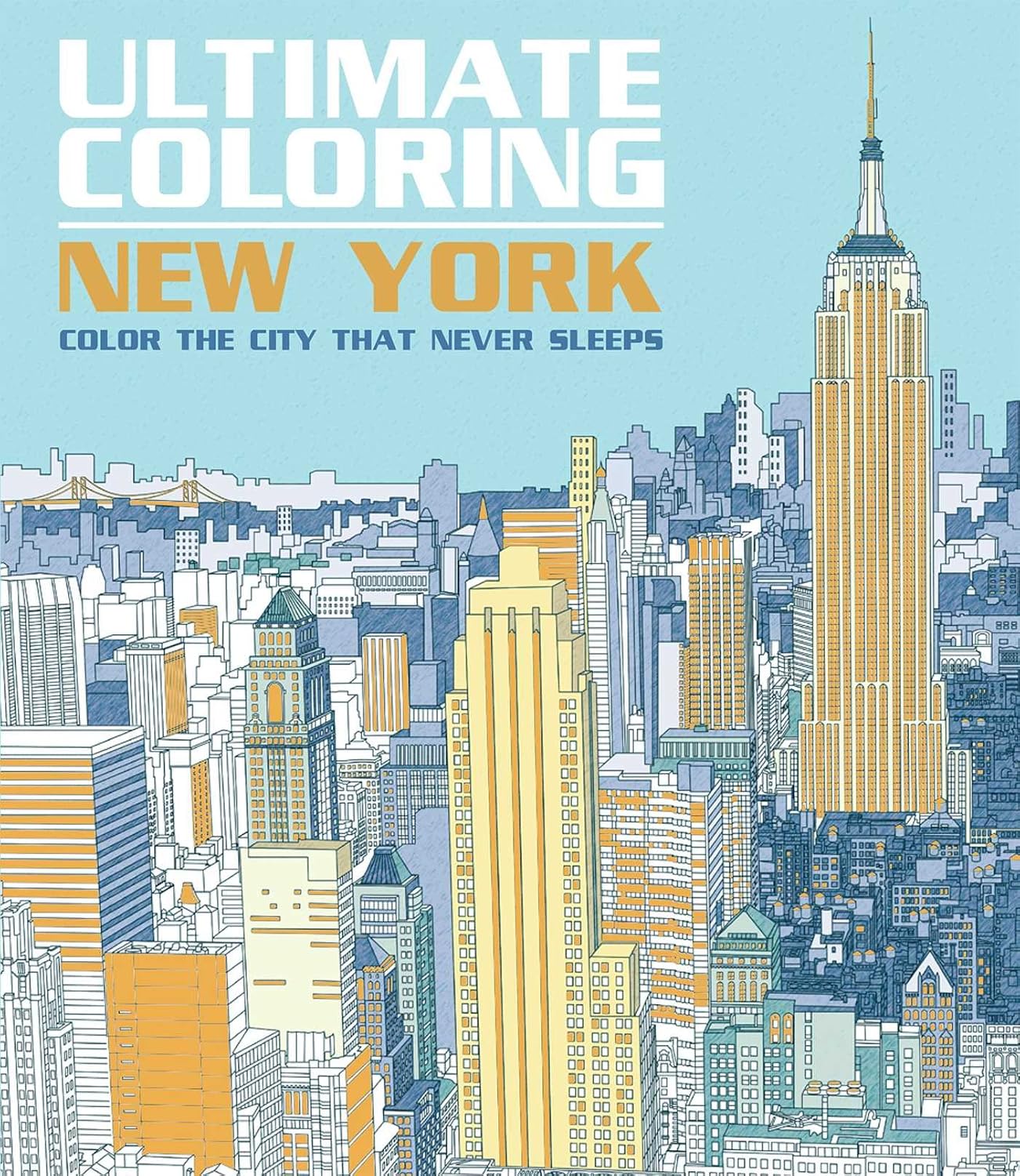Amazon.com: Ultimate Coloring New York: Color the City That Never ...
