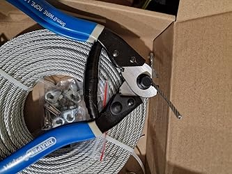 Draper Expert 190mm Wire Rope Cutter 5mm Max | 1.5mm Max Cutting Spring ...