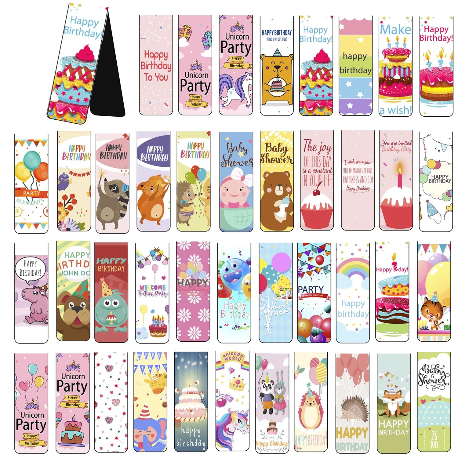 1 x RAW Customer Returns Magnet magnetic bookmarks, pack of 30 magneti ...