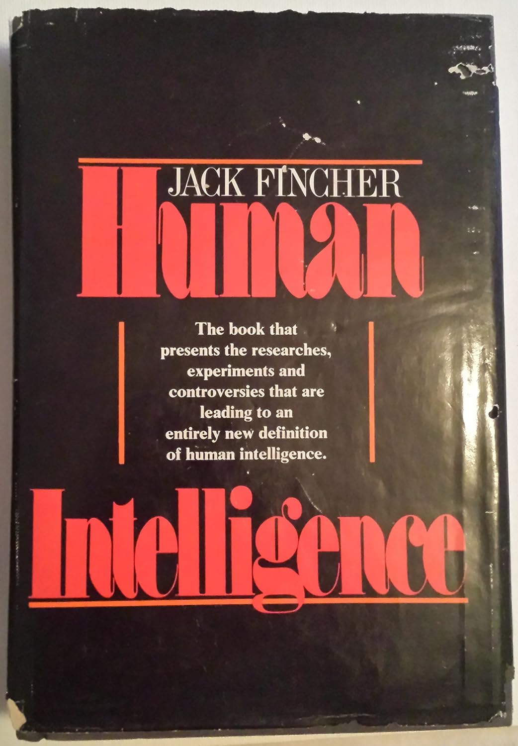 Human intelligence: Unknown Author: Amazon.com: Books