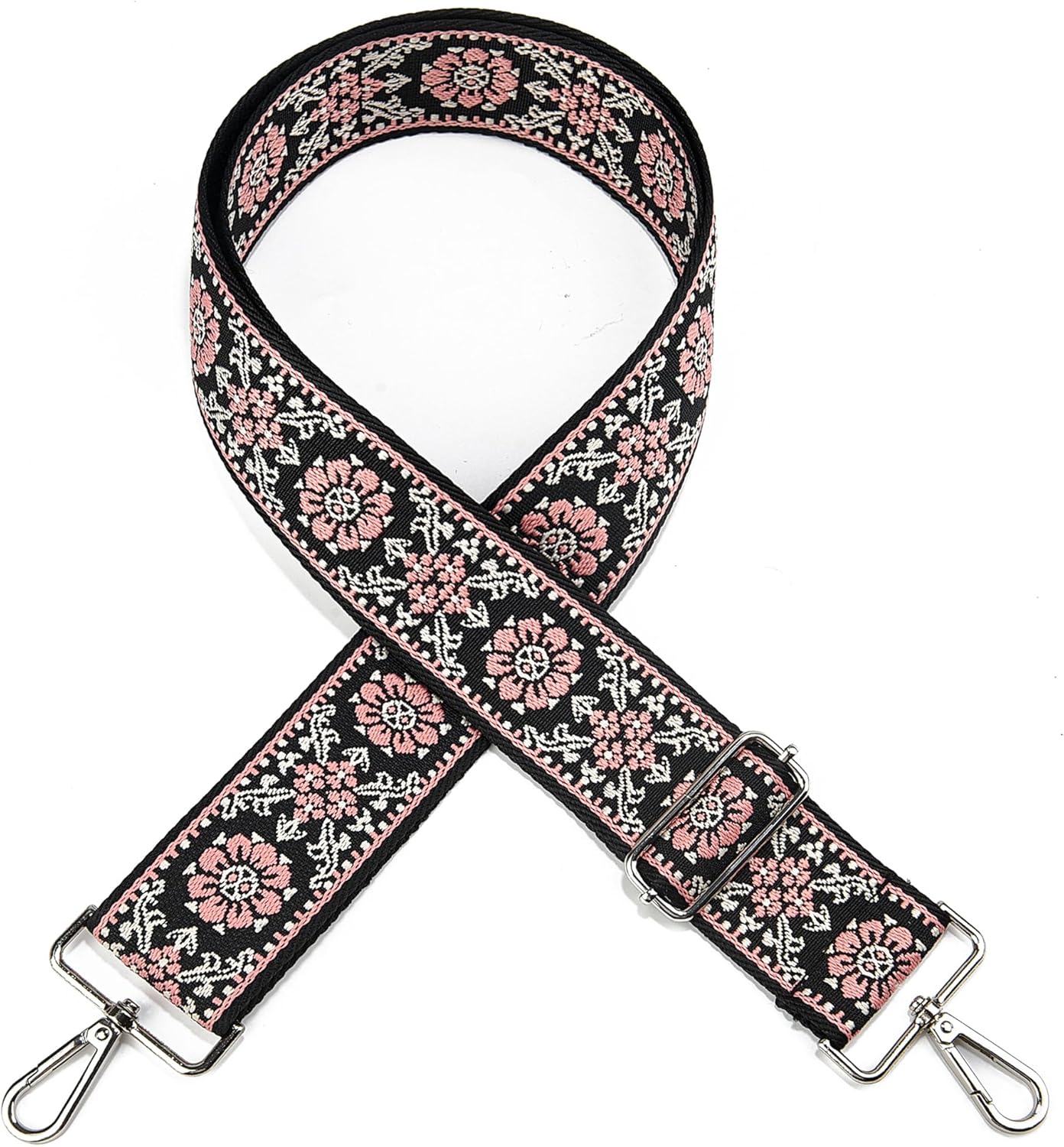 Amazon.com: LVYOUME Bag Strap Silver Hardware 2" Wide Replacement ...