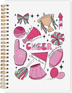 Amazon.com : AQYIP Cheer Mom Spiral Notebook, Cheer Mom Gifts Journal ...