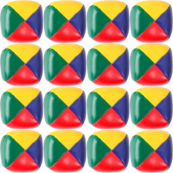 Amazon.com: 16 Pack Juggling Balls for Beginners,Mini Juggling Balls ...