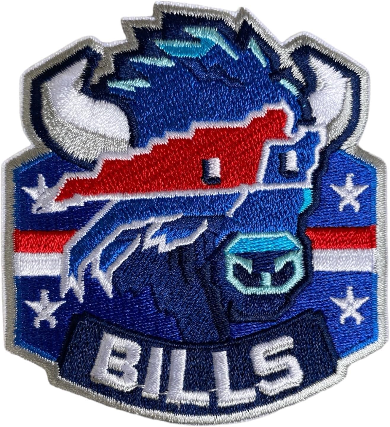 Amazon.com: Generic Chaba9 Buffalo Patch Embroidery Iron On Sew On ...