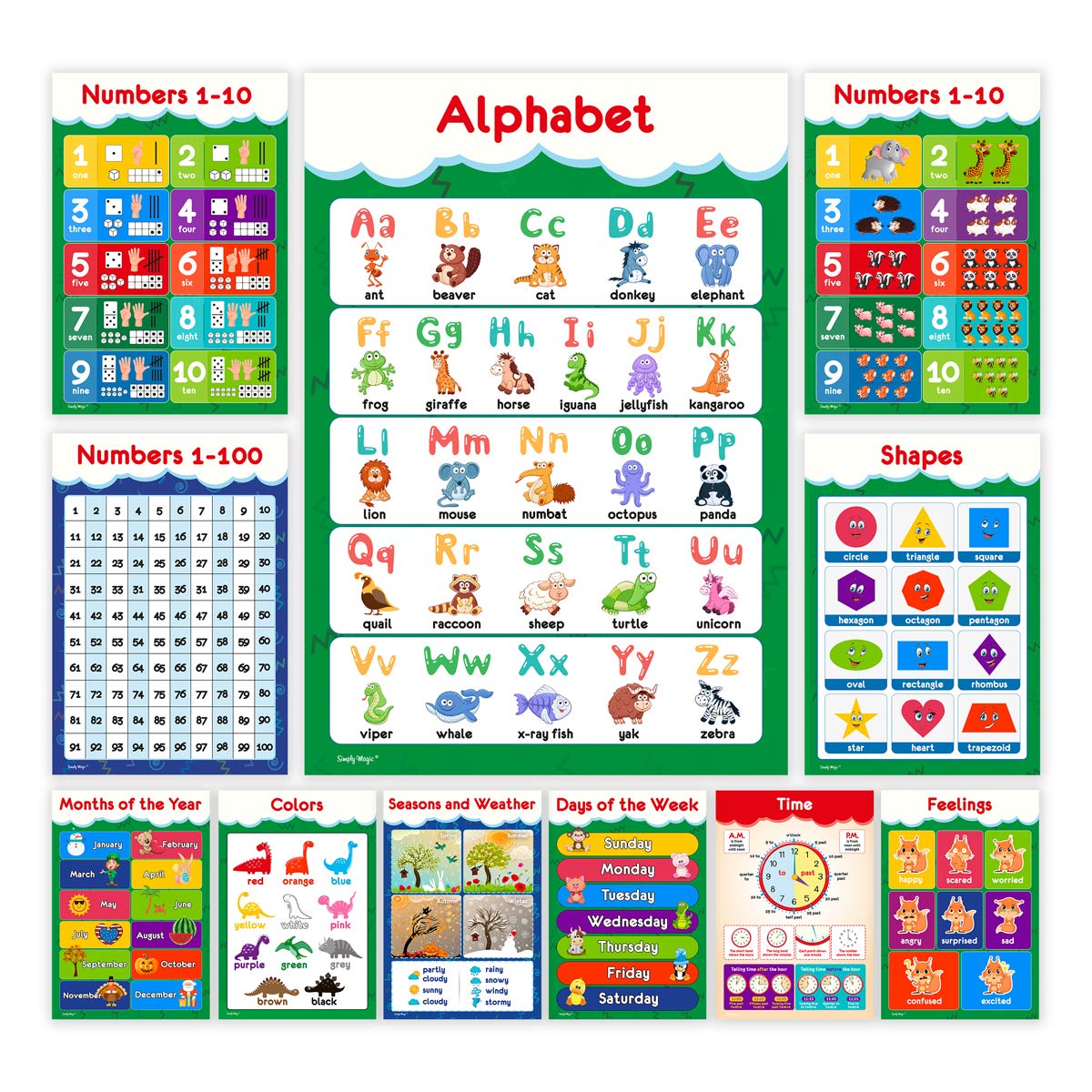 Buy 11 Educational s for Toddlers and Kids - Perfect for Children ...