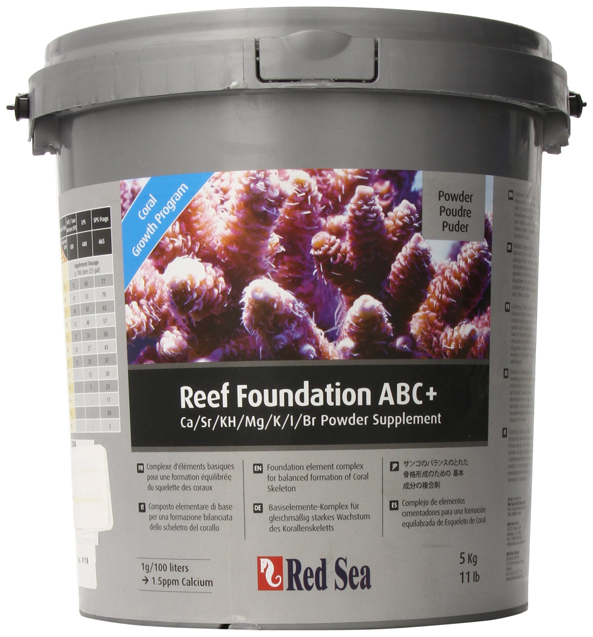 Red Seafish Pharm Are22008 Reef Foundation Salt Water Conditioners For ...