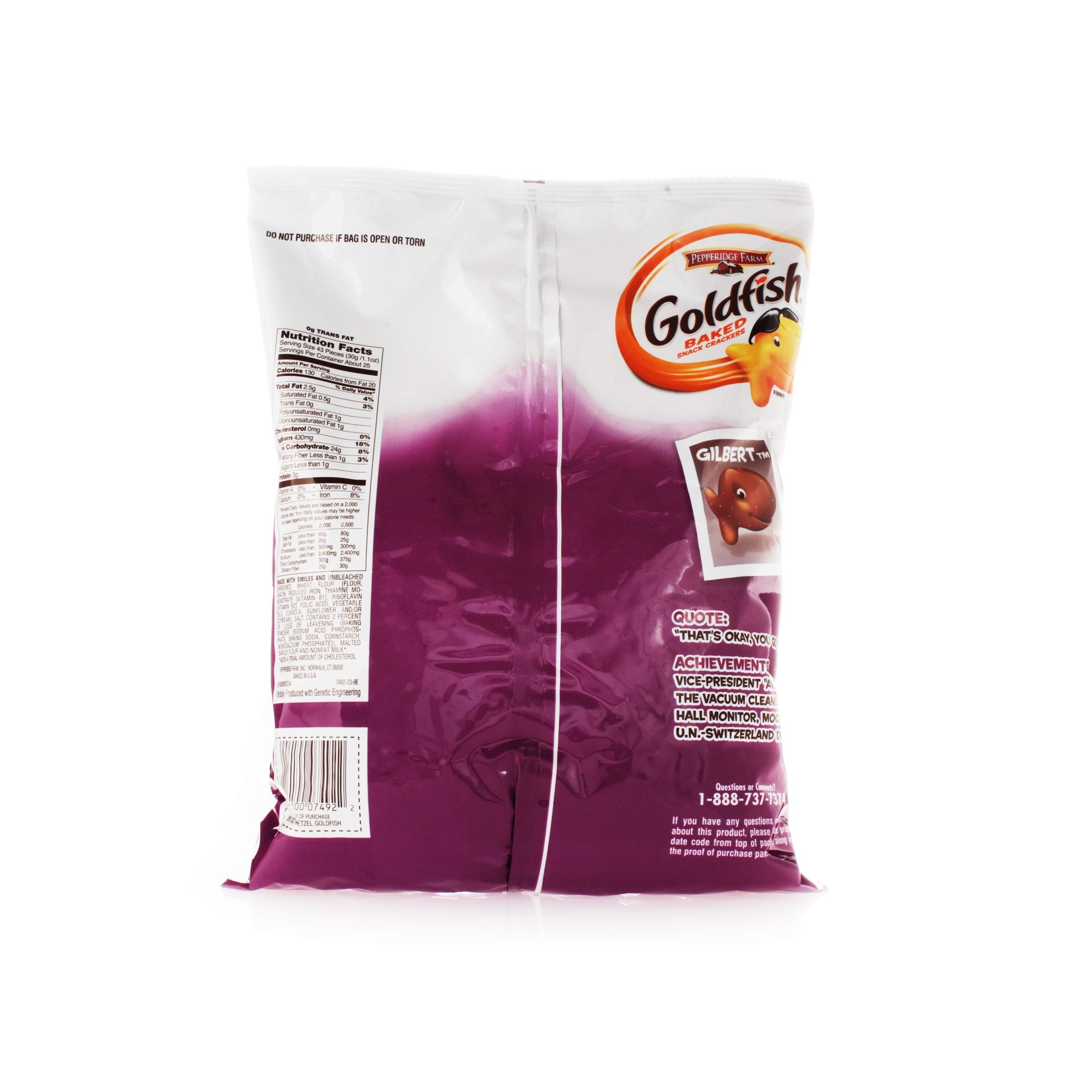 Purple Goldfish Crackers