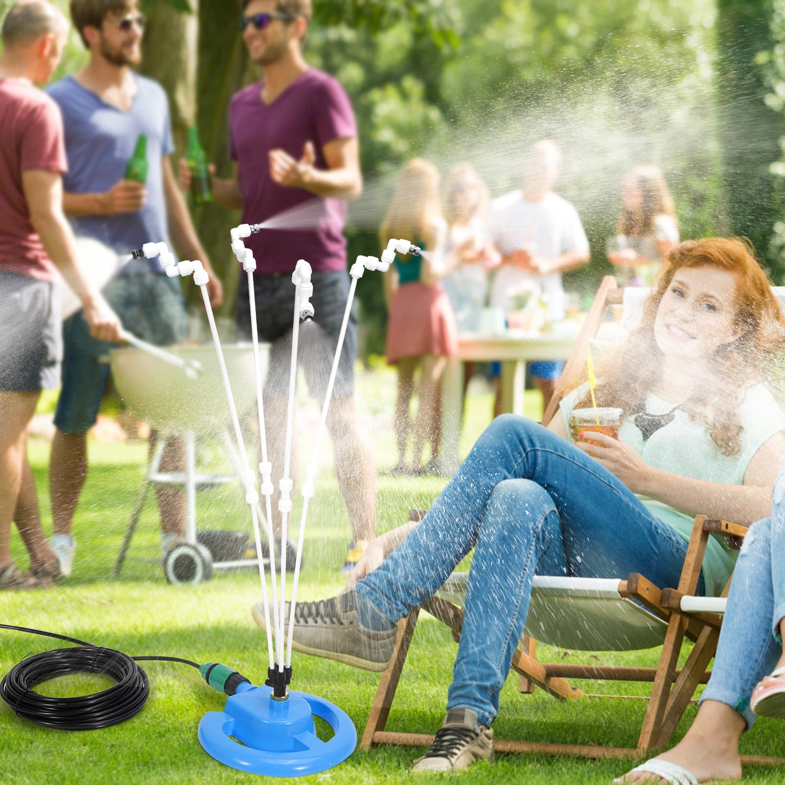Snapklik.com : Standing Misters For Outside Patio,Portable Standing ...