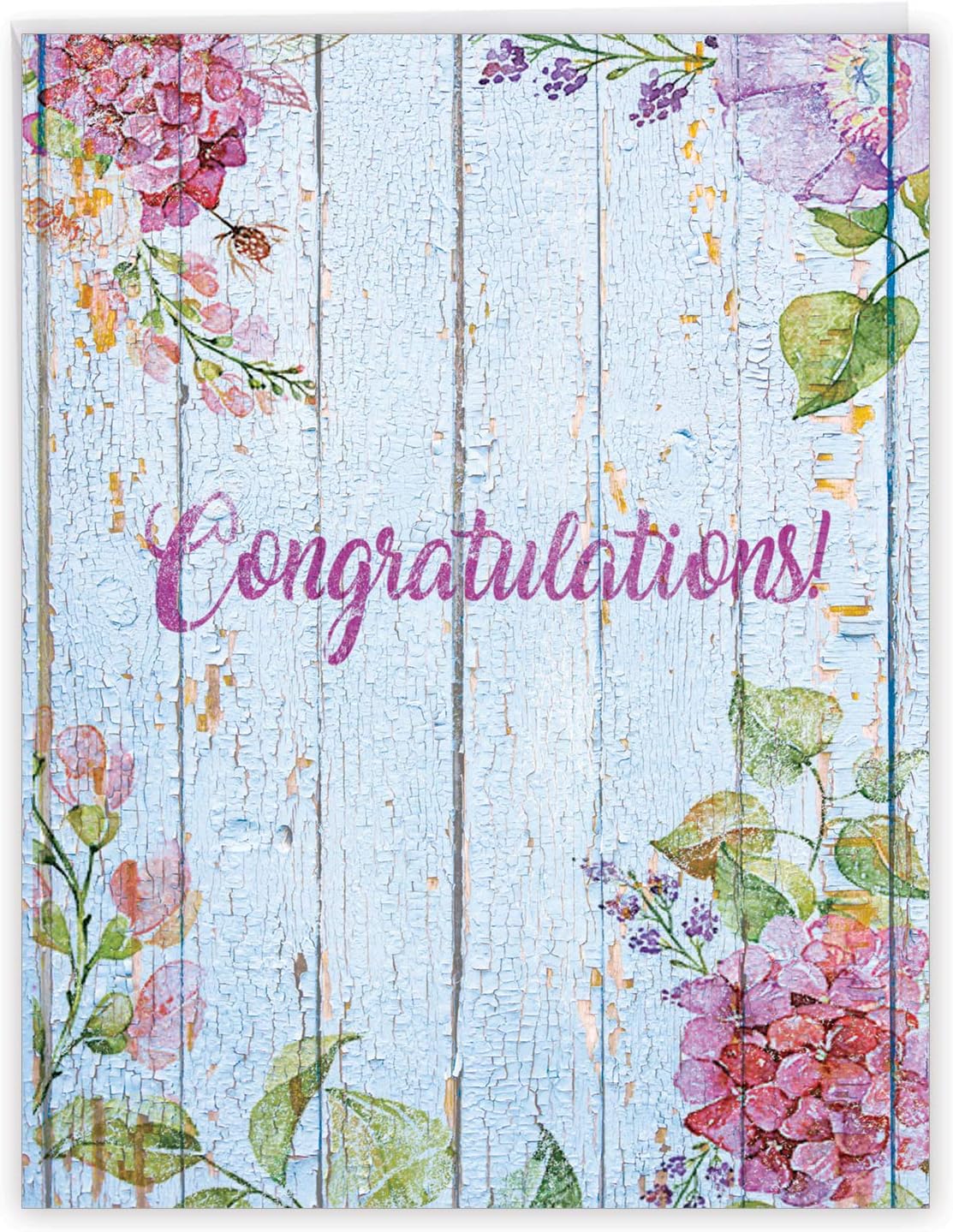 Amazon.com : The Best Card Company - Big Congratulations Greeting Card ...