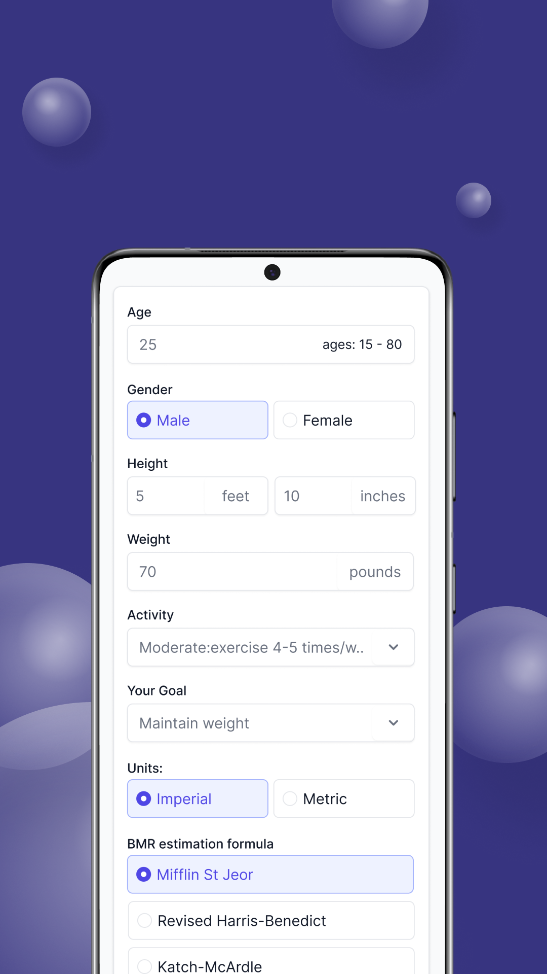 Macro Calculator - App on Amazon Appstore